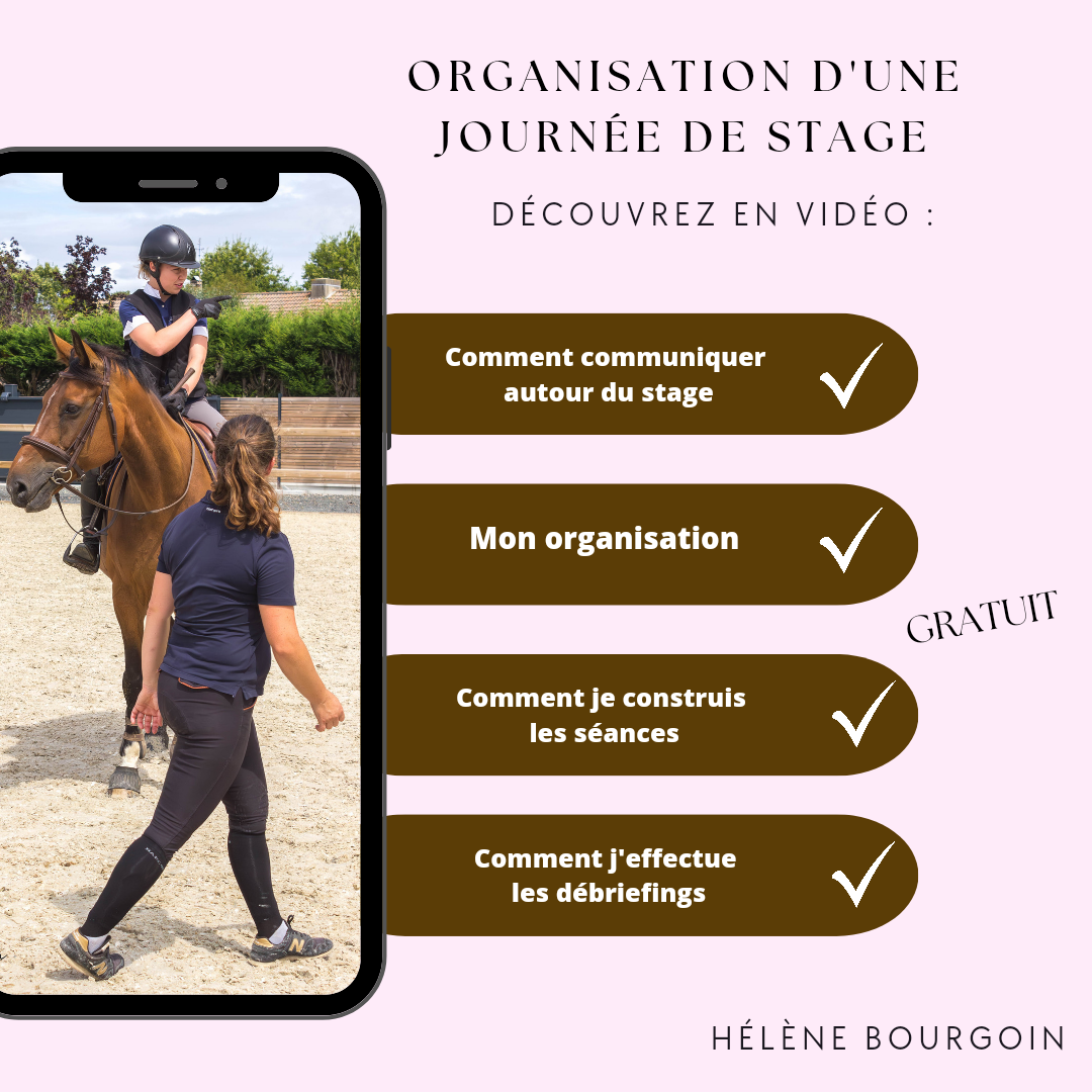 Organisation stage "initiation ou perfectionnement"